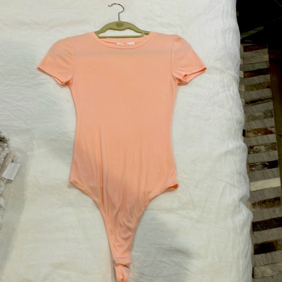 Elodie | Tops | Elodie Pale Pink Body Suit Buttery Soft Fabric | Poshmark